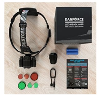 Best Headlamp for Dog Walking - DanForce HL-690 - Sporty Dog Guide